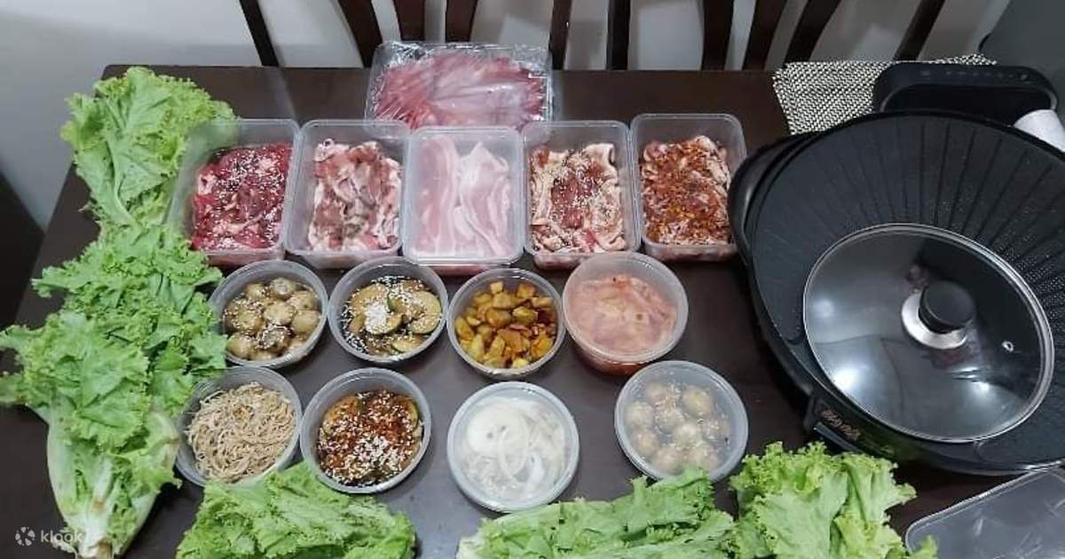 Samgyup sa Bahay Delivery in Manila - Klook Philippines Philippines